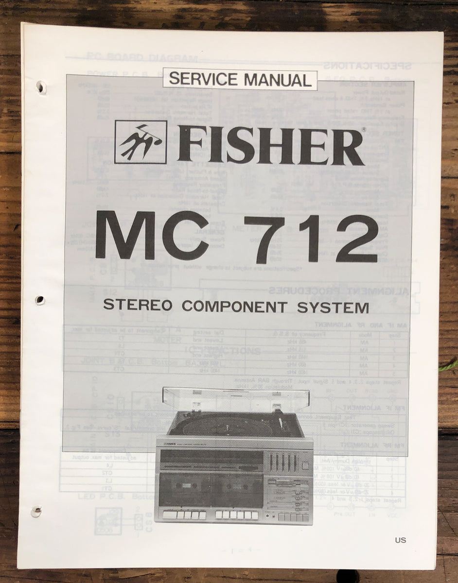 Stereo Service Manual *Original* – Vintage Audio Store - Vintage Service Manuals, Stereo ...