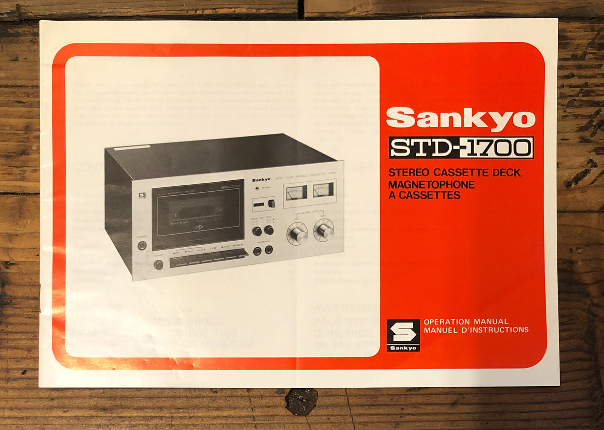 Tuner Owner / User Manual *Original* – Vintage Audio Store - Vintage Service Manuals, Stereo ...