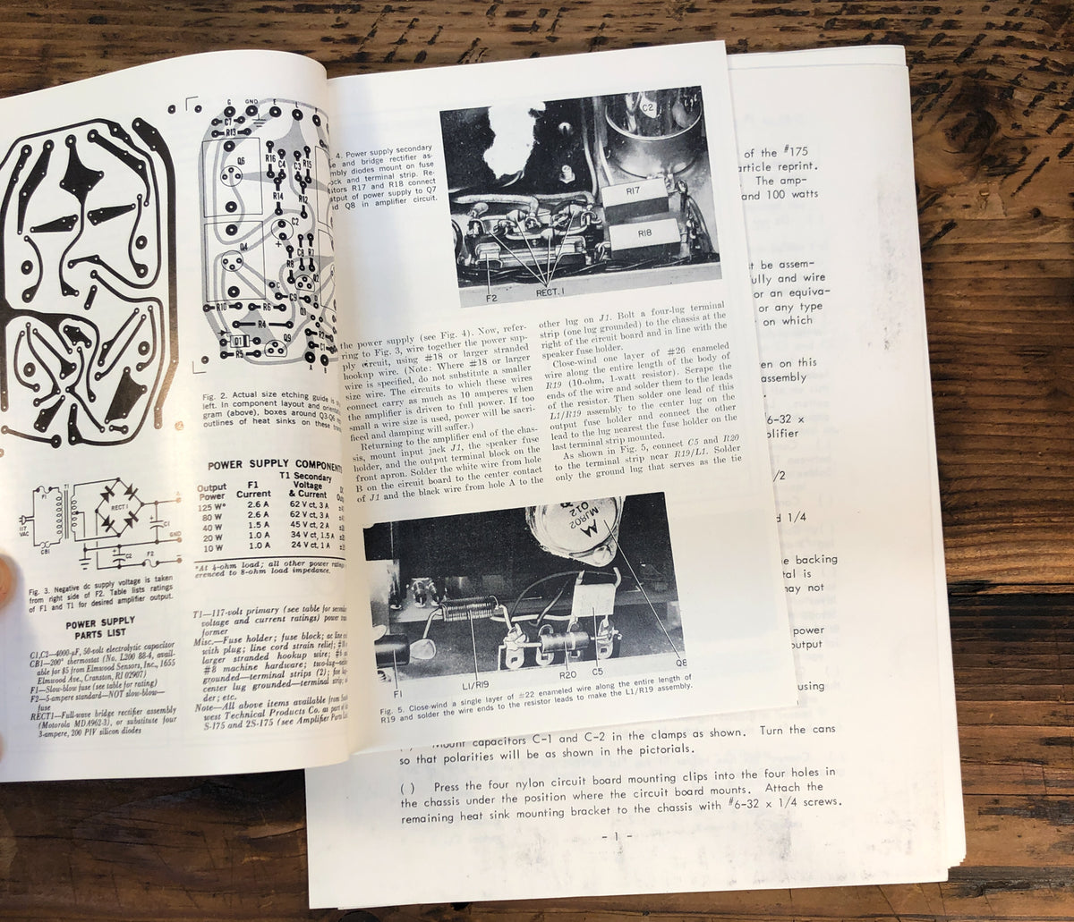 Amplifier Service Manual *Original* – Vintage Audio Store - Vintage Service Manuals, Stereo ...