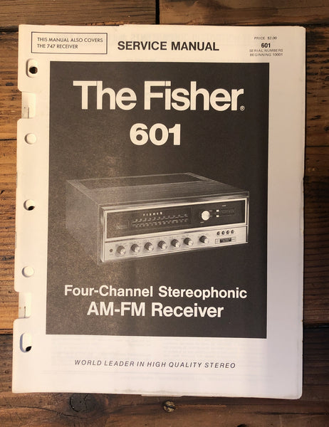 Receiver Service Manual *Original* – Vintage Audio Store - Vintage ...