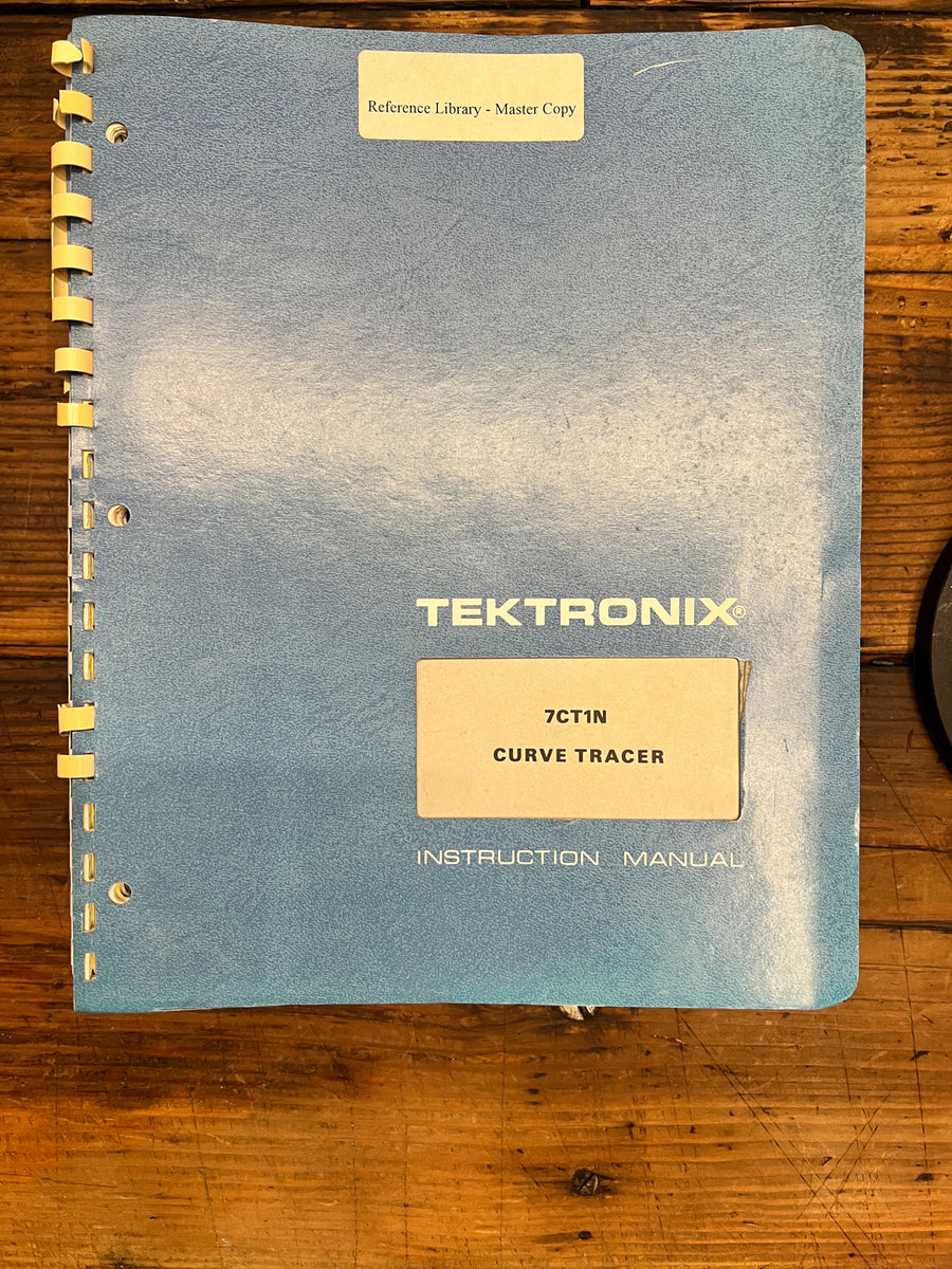 Curve Tracer *Original* – Vintage Audio Store - Vintage Service Manuals ...