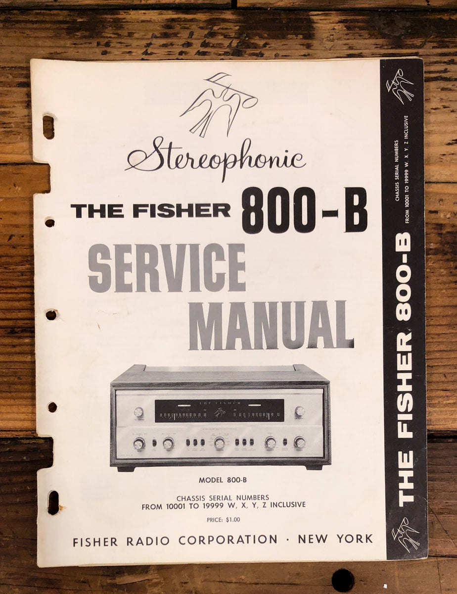 Service Manual *Original* – Vintage Audio Store - Vintage Service ...