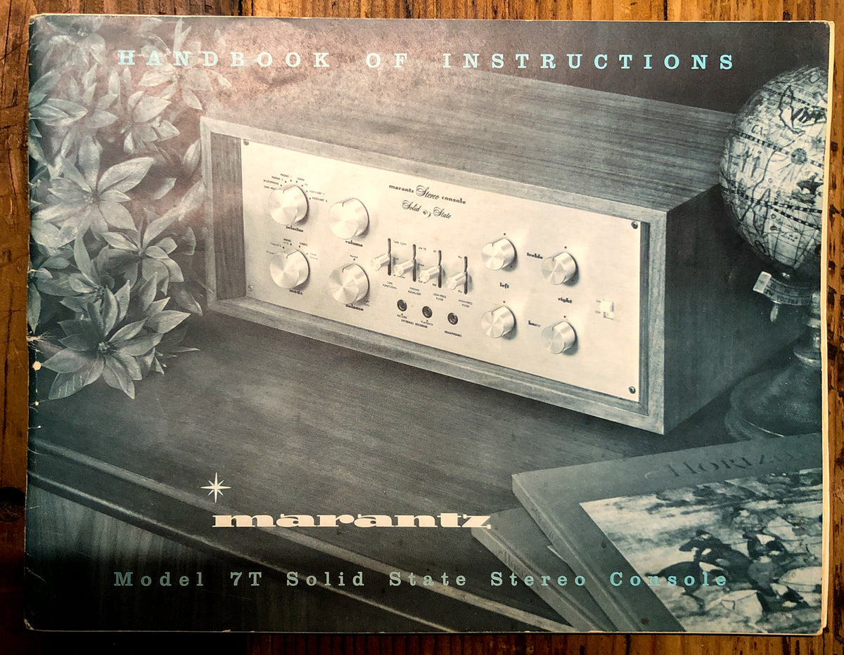 Amplifier Owner / User Manual *Original* – Vintage Audio Store ...