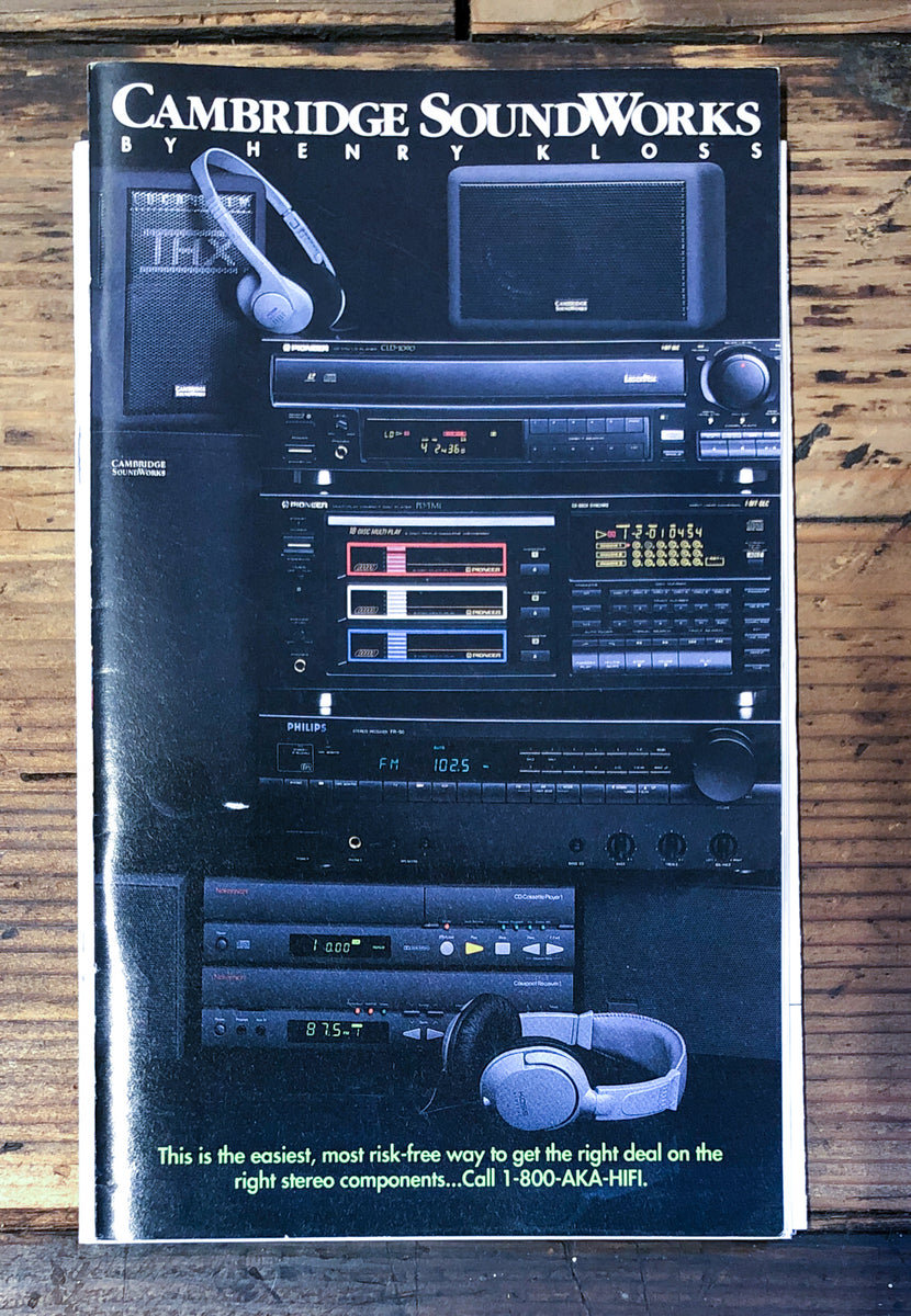 Dealer Brochure *Orig* – Vintage Audio Store - Vintage Service Manuals ...