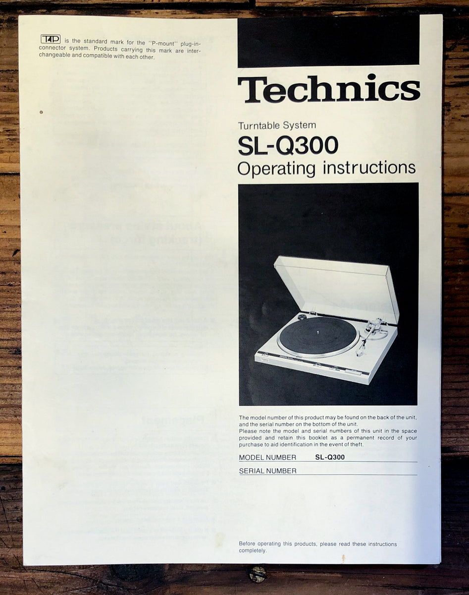 Record Player / Turntable Owner / User Manual *Original* – Vintage ...