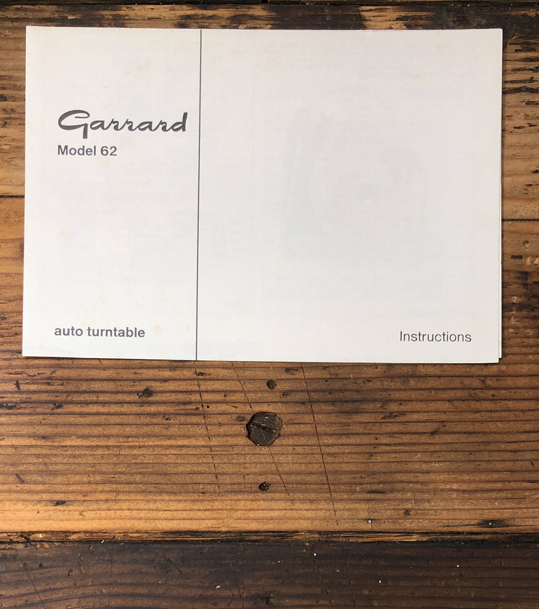 Service Manual *Original* – Vintage Audio Store - Vintage Service ...