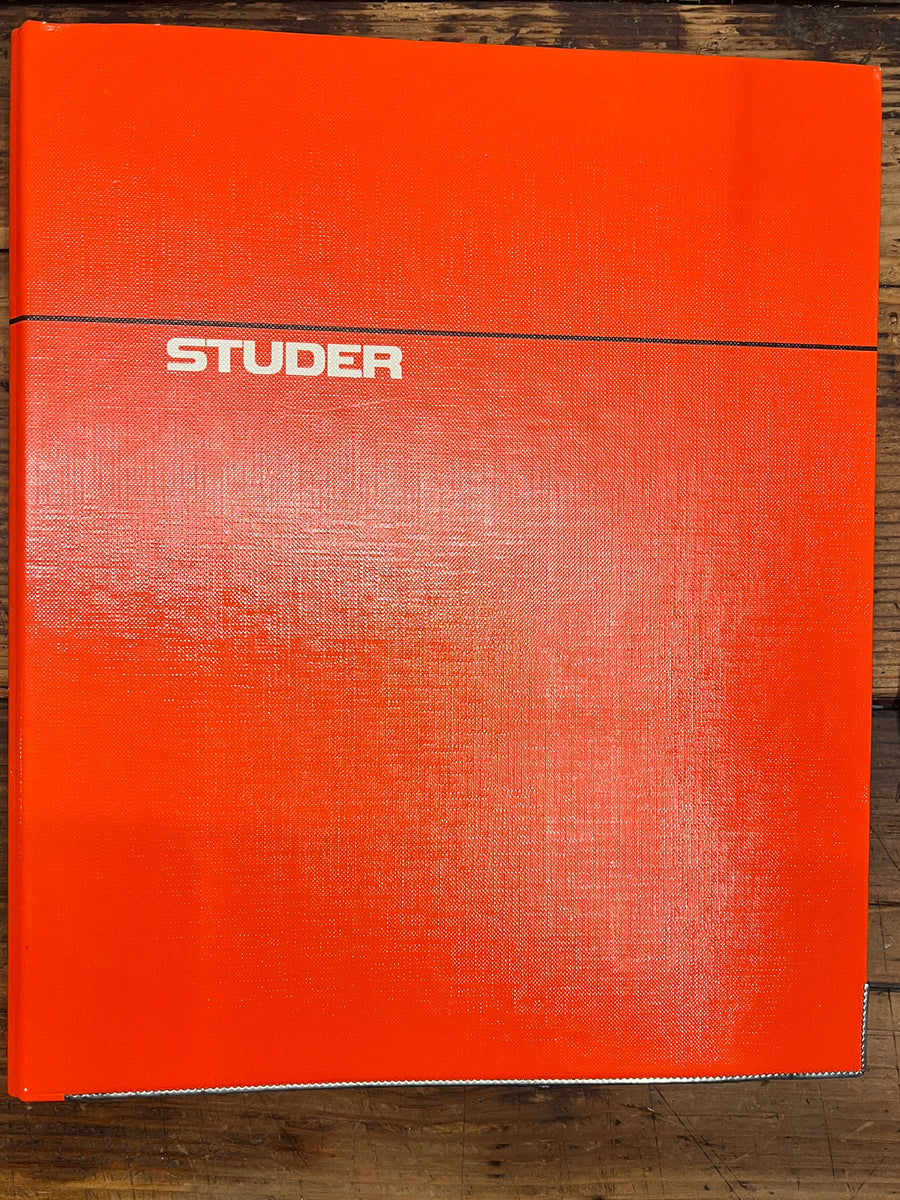 Reel to Reel Service Manual *Original* – Vintage Audio Store - Vintage ...