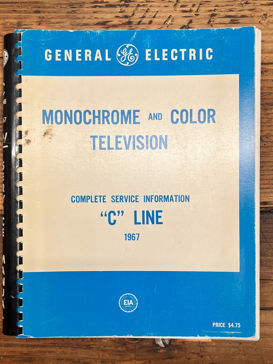 TV Service Manual *Original* – Vintage Audio Store - Vintage Service ...