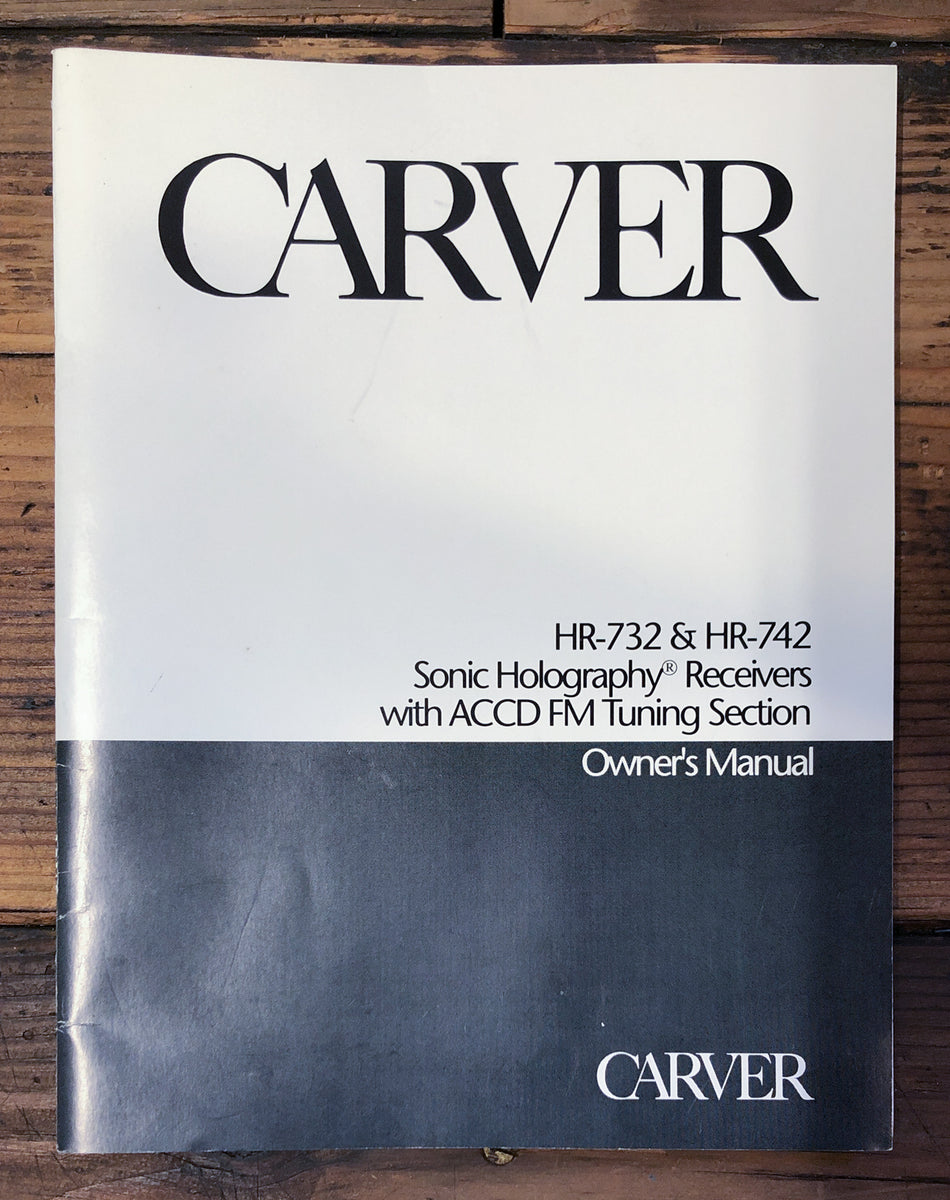 Amplifier Owner / User Manual *Original* – Vintage Audio Store ...