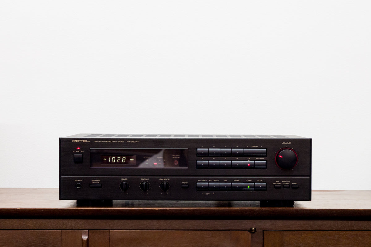 Rotel RX-950AX Receiver – Vintage Audio Store - Vintage Service Manuals ...