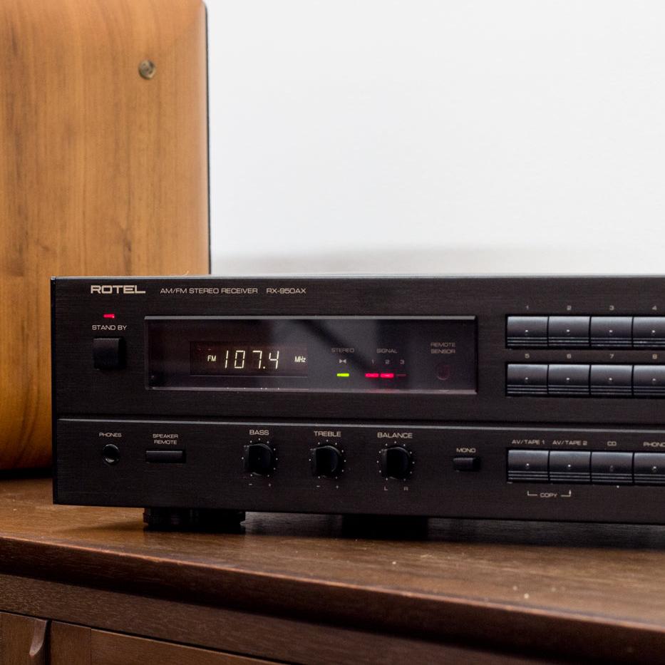 Rotel RX-950AX Receiver – Vintage Audio Store - Vintage Service Manuals ...