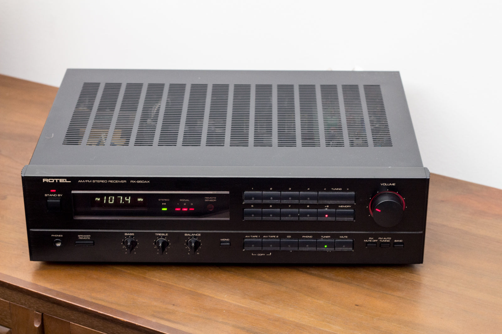 Rotel RX-950AX Receiver – Vintage Audio Store - Vintage Service Manuals ...