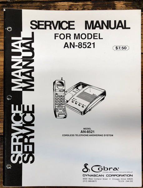 Telephone Service Manual *Original* – Vintage Audio Store - Vintage ...