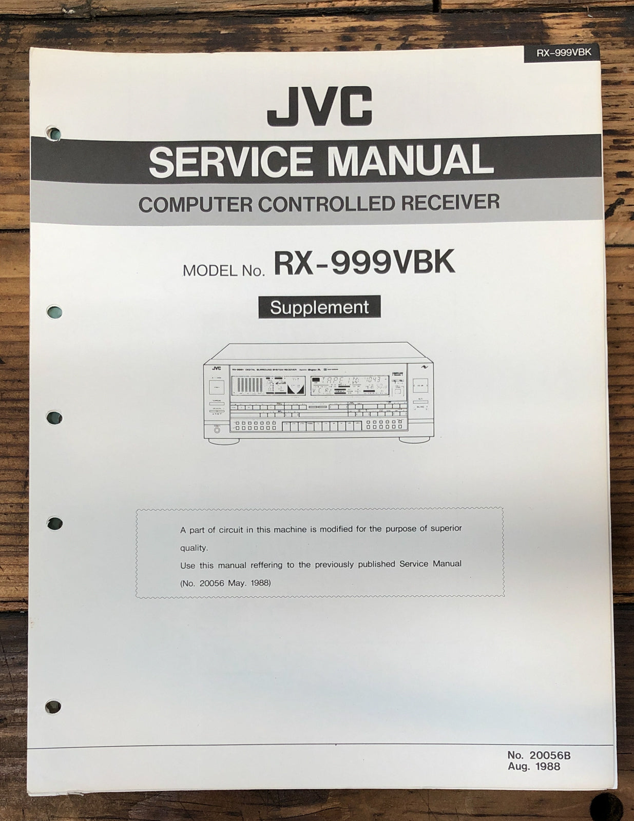 Receiver Service Manual *Original* – Vintage Audio Store - Vintage ...