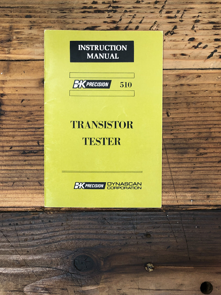 Multimeter Owner / User Manual *Original* – Vintage Audio Store ...