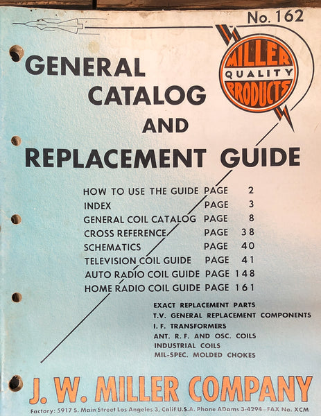 Auto Radio TV Coil Catalog *Original* – Vintage Audio Store - Vintage ...