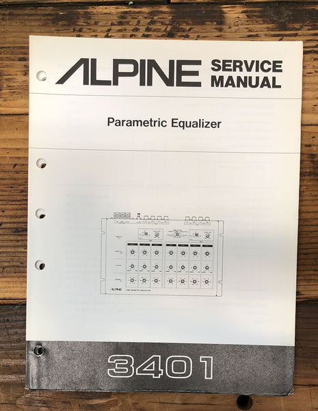 Equalizer Service Manual *Original* – Vintage Audio Store - Vintage ...
