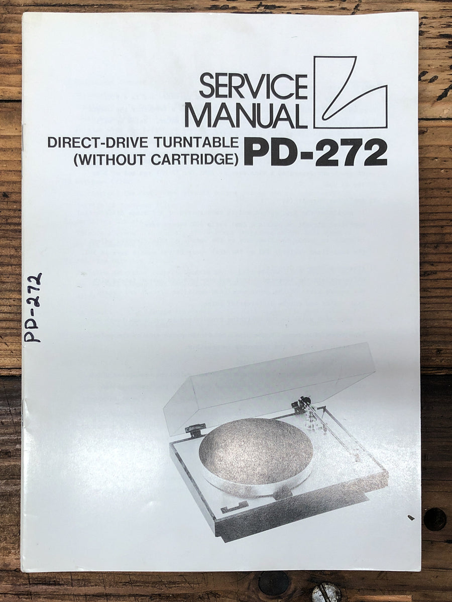 Amplifier Service Manual *Original* – Vintage Audio Store - Vintage ...