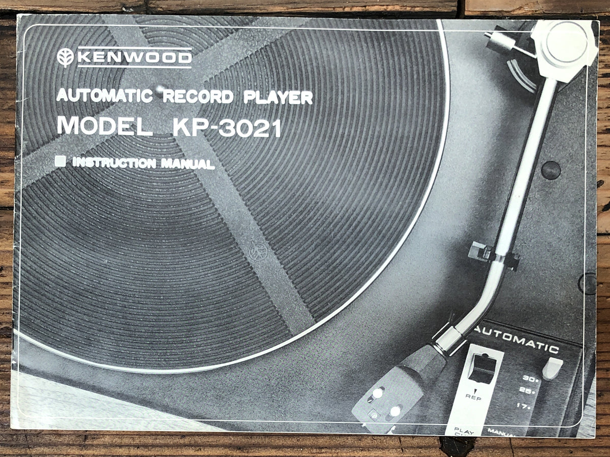 Record Player / Turntable Owner / User Manual *Original* – Vintage ...