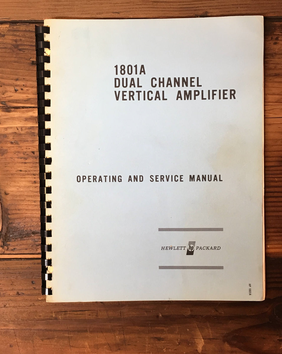 Operating & Service Manual *Original* – Vintage Audio Store - Vintage ...