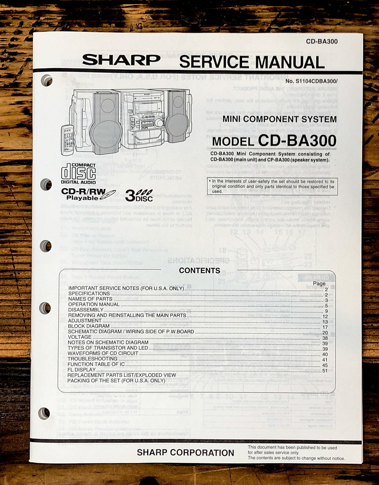 Stereo Service Manual *Original* – Vintage Audio Store - Vintage ...