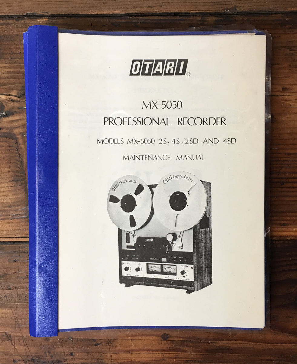 Reel to Reel Service Manual *Copy* #1 – Vintage Audio Store - Vintage ...