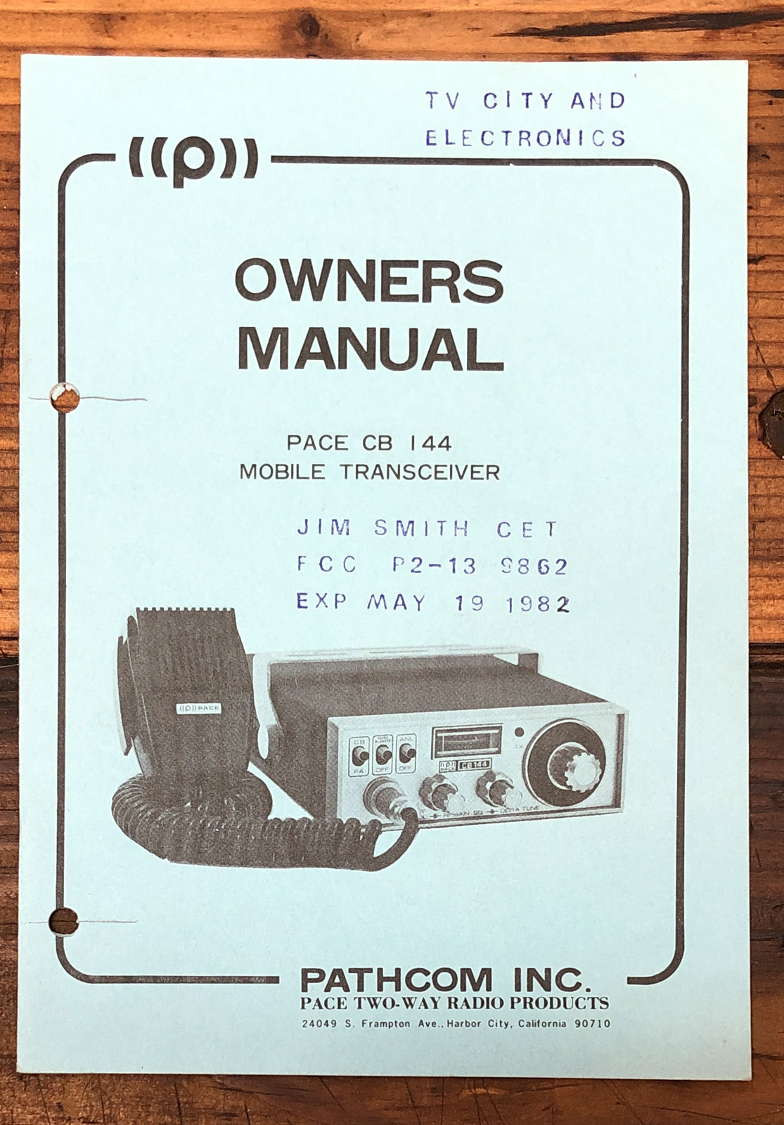 CB Transceiver User / Owner Manual *Original* – Vintage Audio Store ...