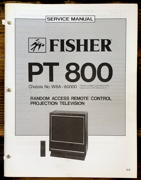 TV Service Manual *Original* – Vintage Audio Store - Vintage Service Manuals, Stereo Brochures ...