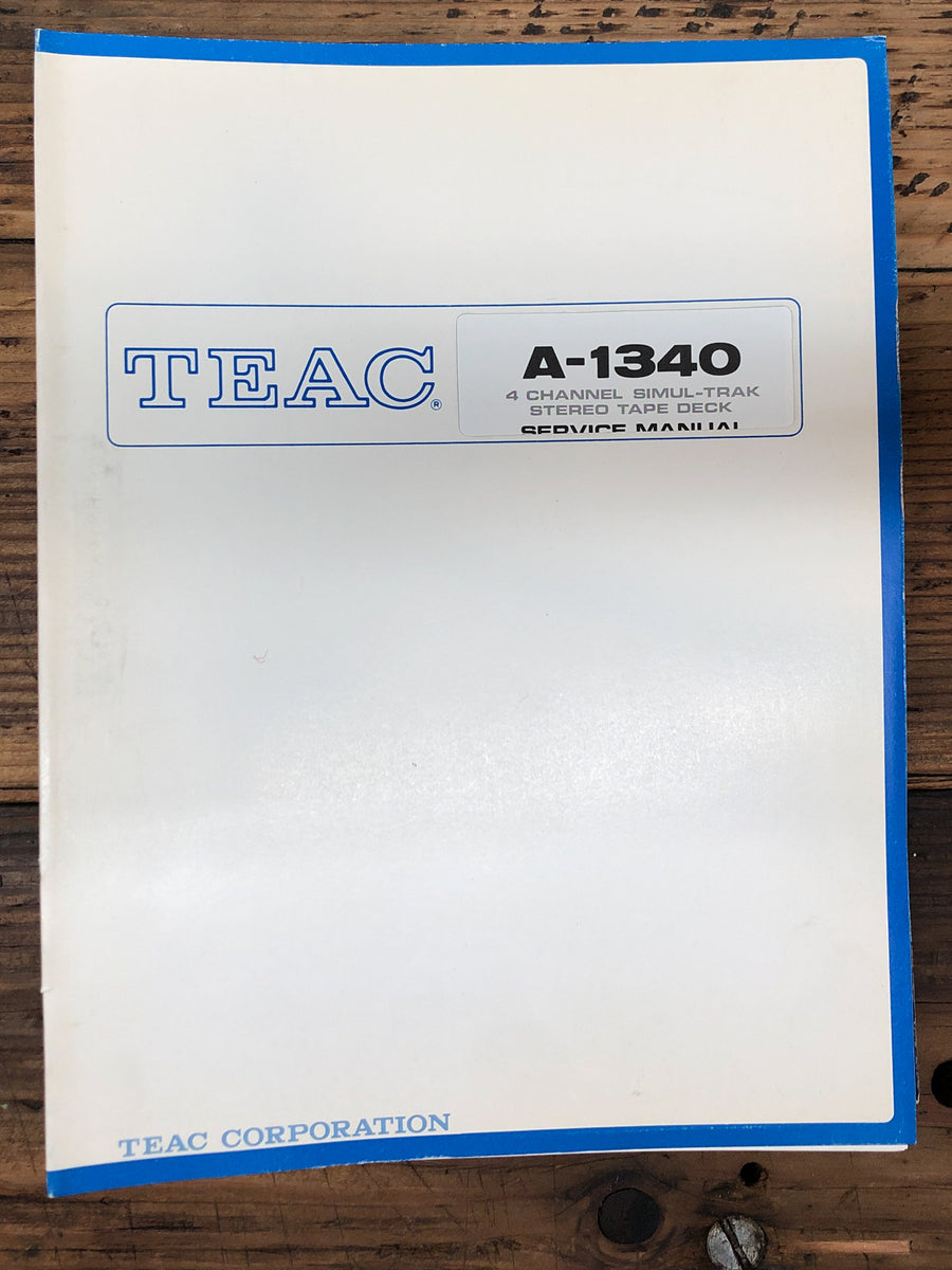 Reel to Reel Parts List Manual *Original* – Vintage Audio Store ...
